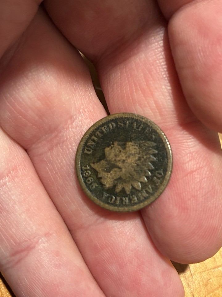 1865 Indian Head Cent Penny 1c Decent Shape For It’s Age | eBay