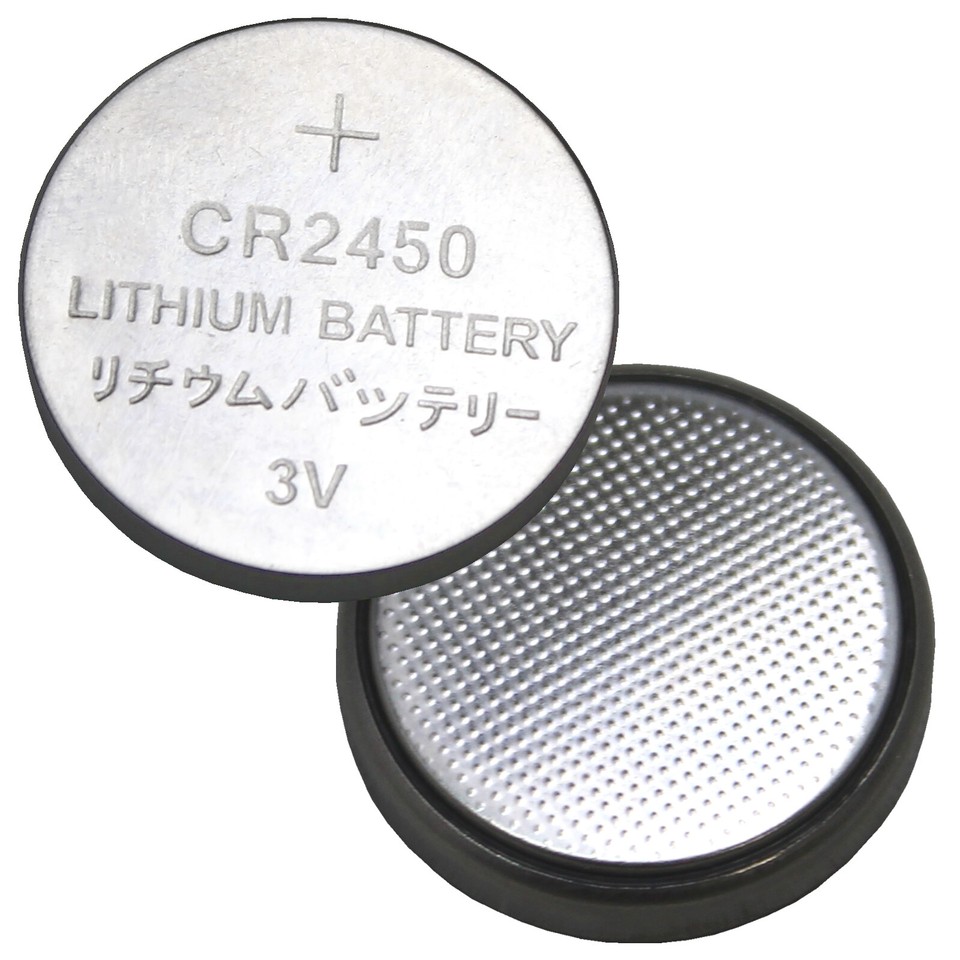 4X PACKAGED CR2450 ECR2450 5029LC CR BR LM DL K CR 2450 DSL2450 BATTERY ...