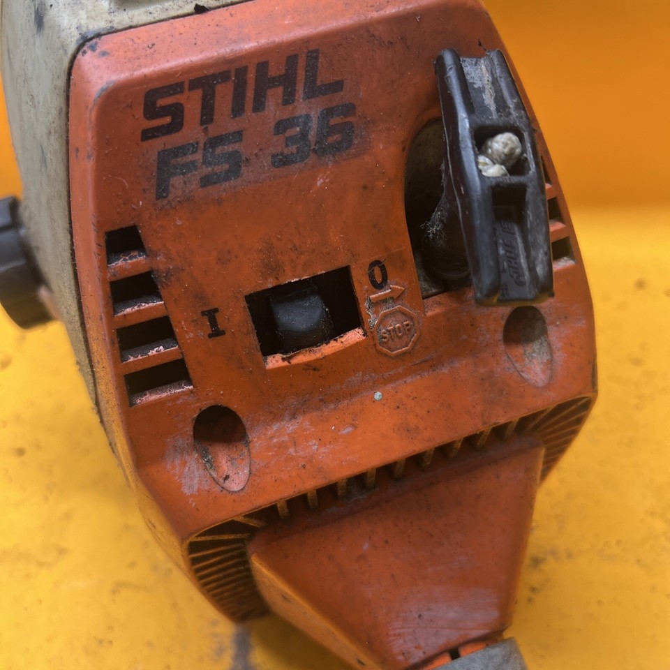 Stihl FS36 String Trimmer For Parts Or Restore Starts On Fluid Spray. # ...