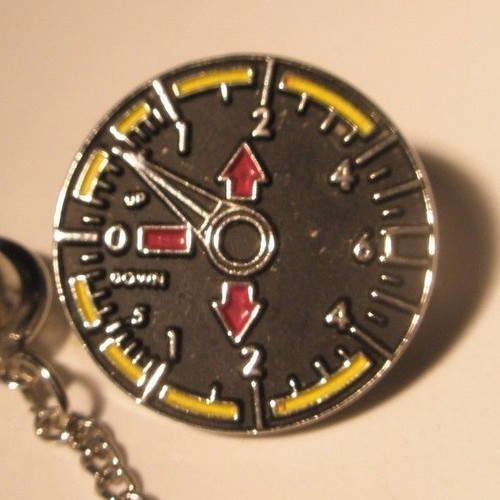Tachometer Vintage Lapel Pin engine gauges rpm speed racer auto parts ...
