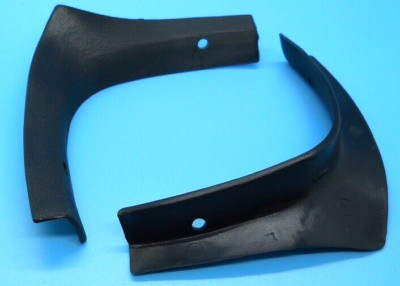 68 69 70 Dodge Charger rear window moulding corner trim pair | eBay