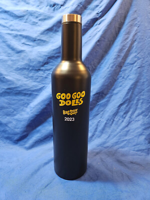 Goo Goo Dolls Big Night Out 2023 Wine / Water Bottle with Screw on Top ...
