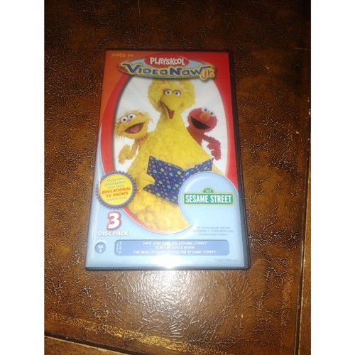 Playskool Video Now Jr. DVD Sesame Street 3 Disc Pack | eBay