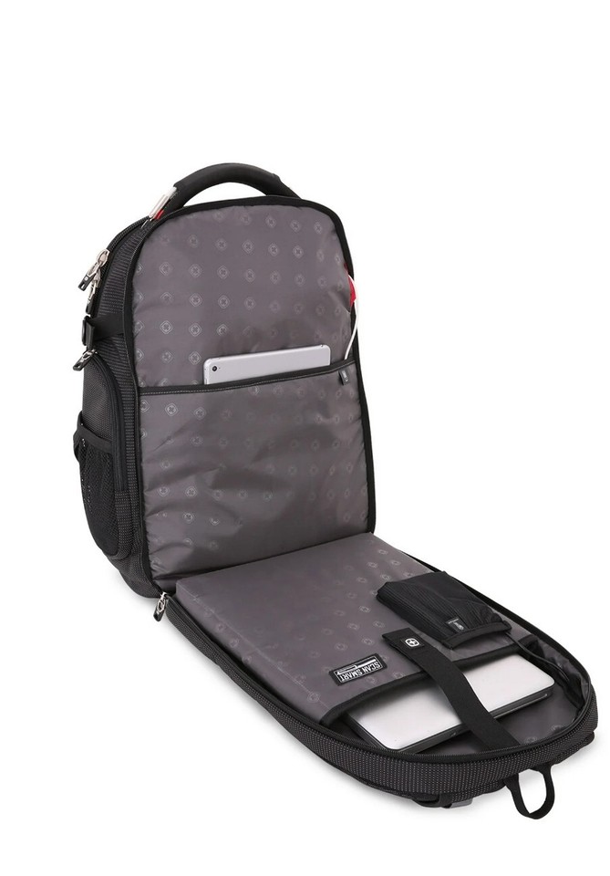 SWISSGEAR Wired Pro Laptop Backpack - Black | eBay