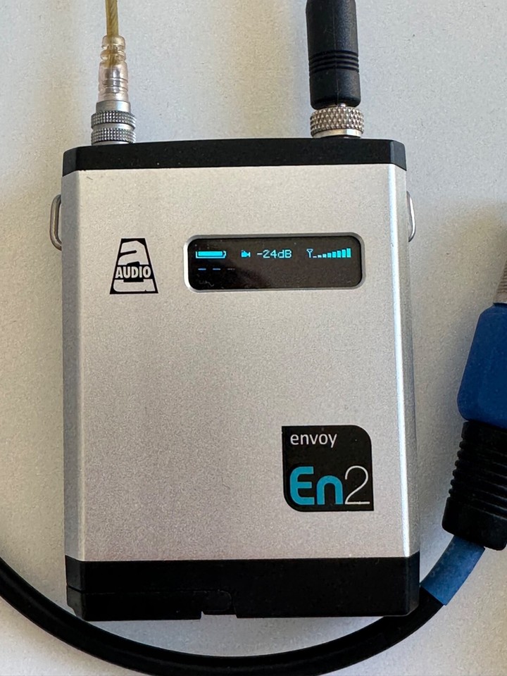 Audio Ltd envoy En2 digital wireless transmitter receiver mic system | eBay