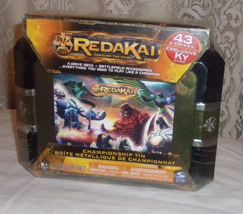 Redakai Conquer The Kairu Championship Tin 43 X-Drives, Exclusive Ky ...
