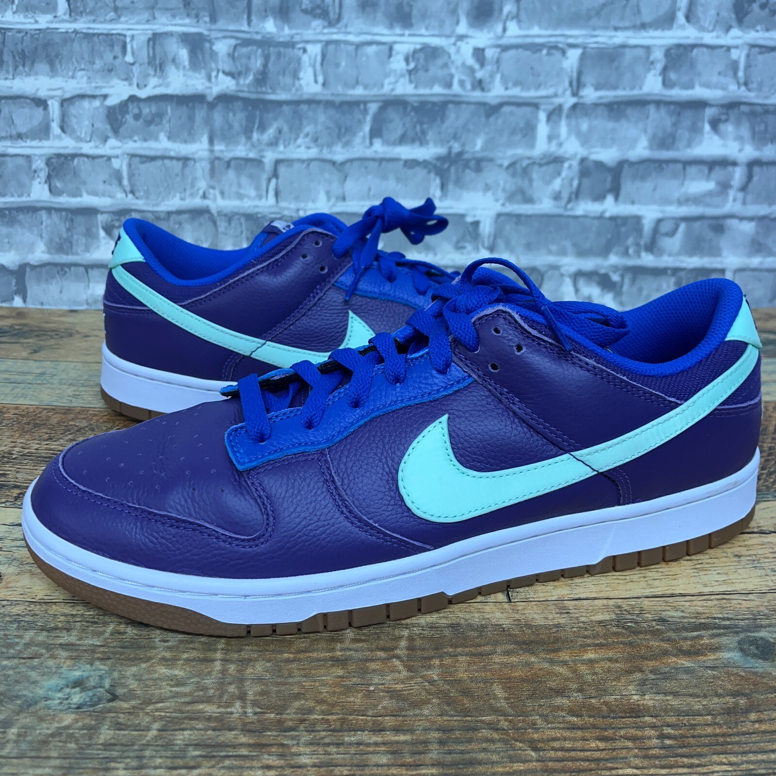Nike Dunk Low ID By You Purple Aqua Gum White Rare FN… - Gem