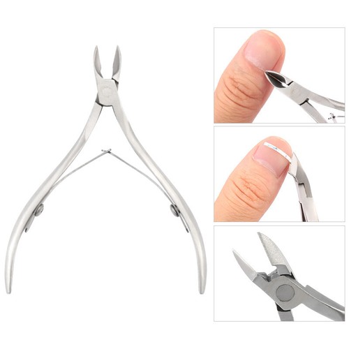 Toe Finger Cuticle Nipper Nail Dead Skin Scissors Clipper Cutter ...