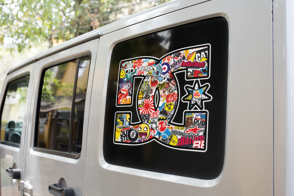 DC Sticker Bomb Car Window Vinyl Decal Graphic Bumper Sticker | eBay