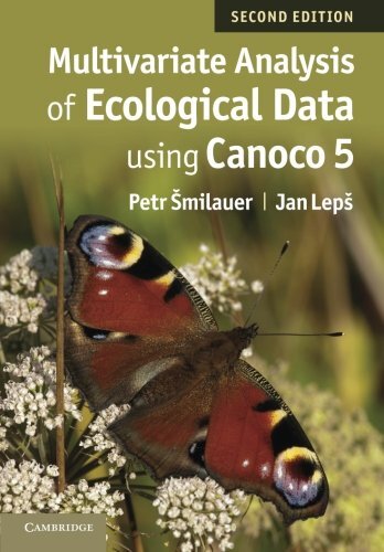 Multivariate Analysis of Ecological Data using CANOCO 5 by Smilauer ...