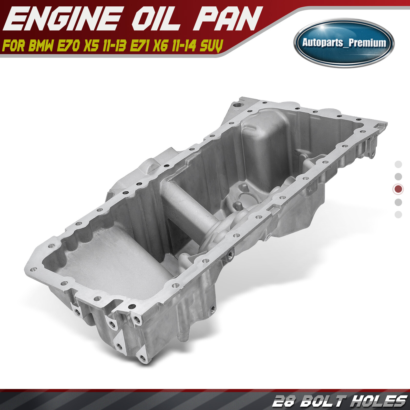 Engine Oil Pan for BMW E70 X5 2011-2013 E71 X6 2011-2014 3.0L 4.4L ...