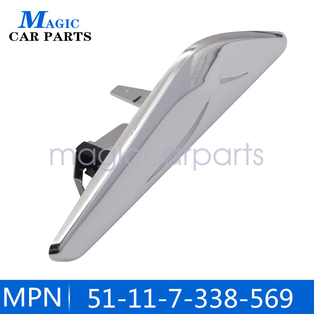 Left Driver Side Fender Chrome Emblem Moulding For BMW X3 F25 X4 F26 ...