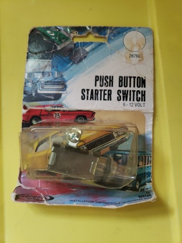 NOS Vintage General Switches Push Button Starter Switch 6-12 volt #28760 | eBay