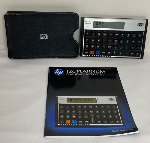 HP 12C Platinum Financial Calculator | eBay