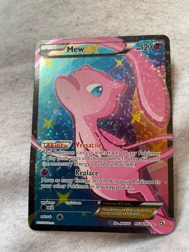 Mew EX Full Art Legendary Treasures Radiant collection | eBay UK