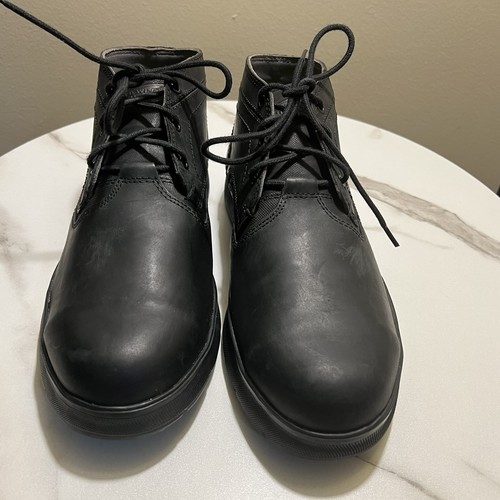 RED WING Cross Lite 3557 Size 8.5 EE Black Aluminum Toe Men Work Boots ...