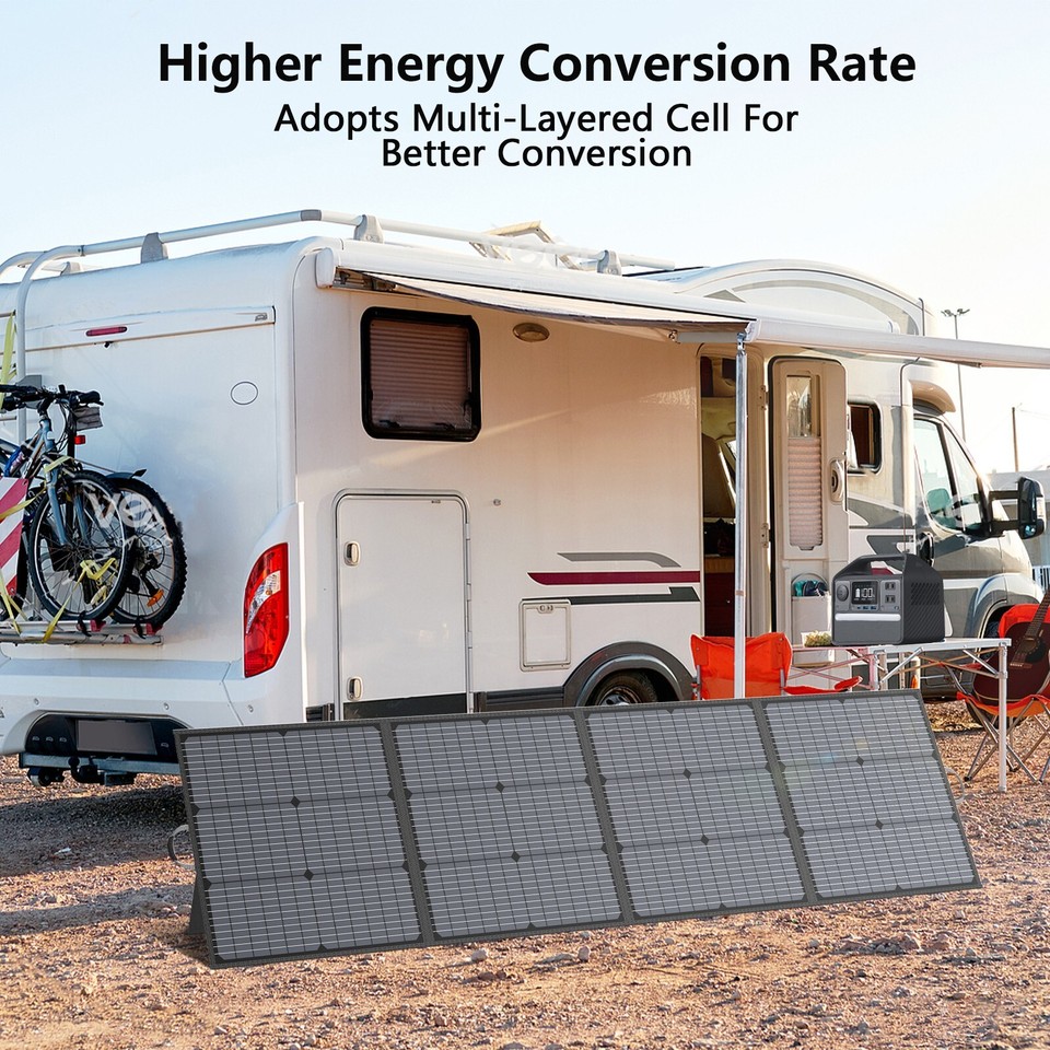 400 watt Solar Panel Portable 220W 110W IP67 connector For Ecoflow ...