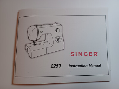 Singer 2259 Service Manual Reproduction | eBay