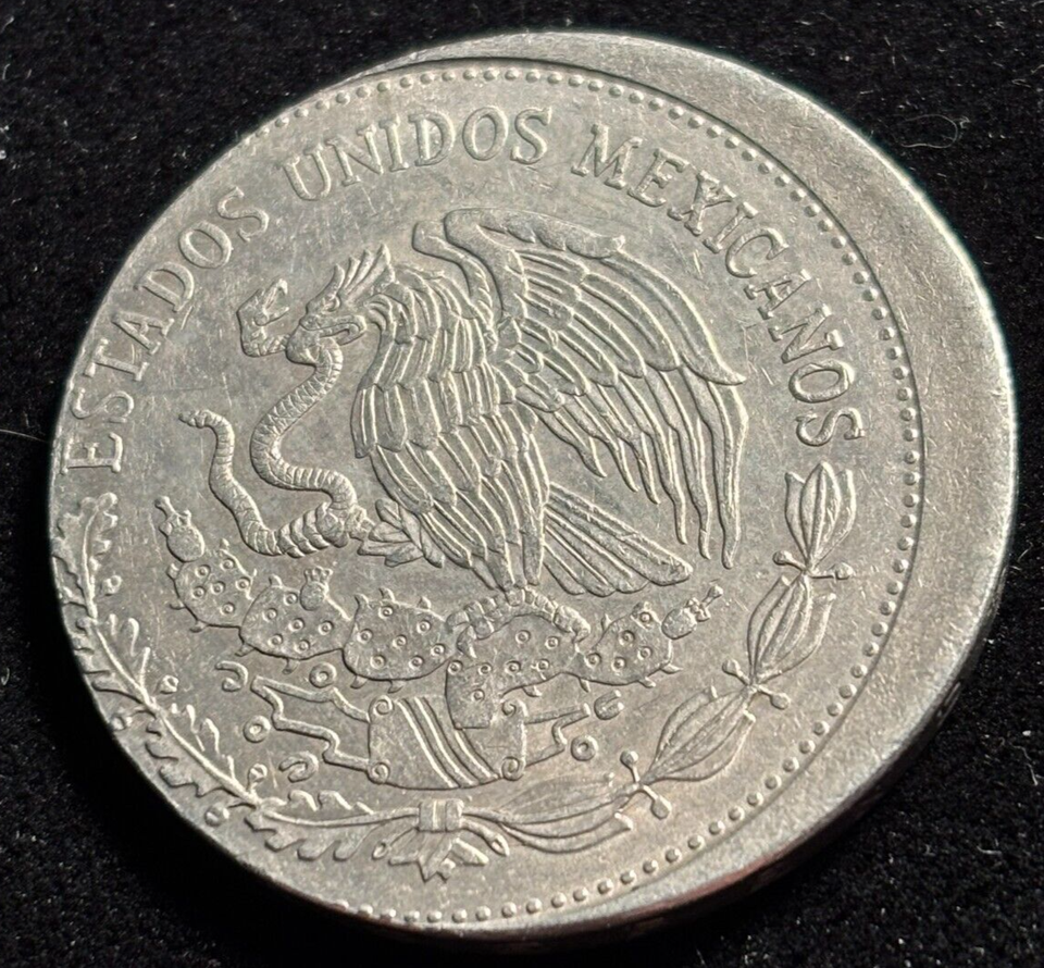 Mint Error Mexico 1980 Mo 20 Pesos Struck Off Center | eBay
