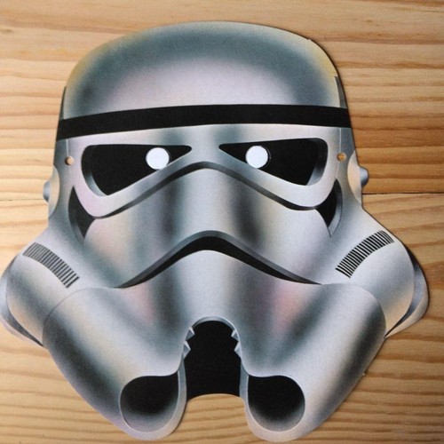 Used In Japan Star Wars Storm Troopers Paper Mask Promotion Novelty ...
