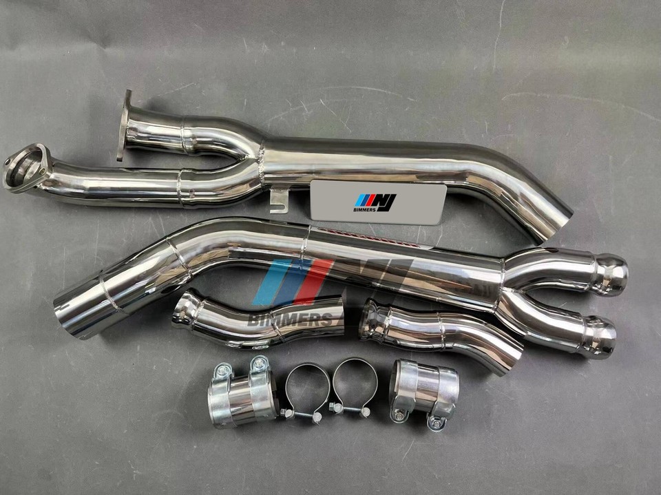 BMW G80 G82 M3 M4 Middle Pipes , Single midpipes. Resonator delete ...