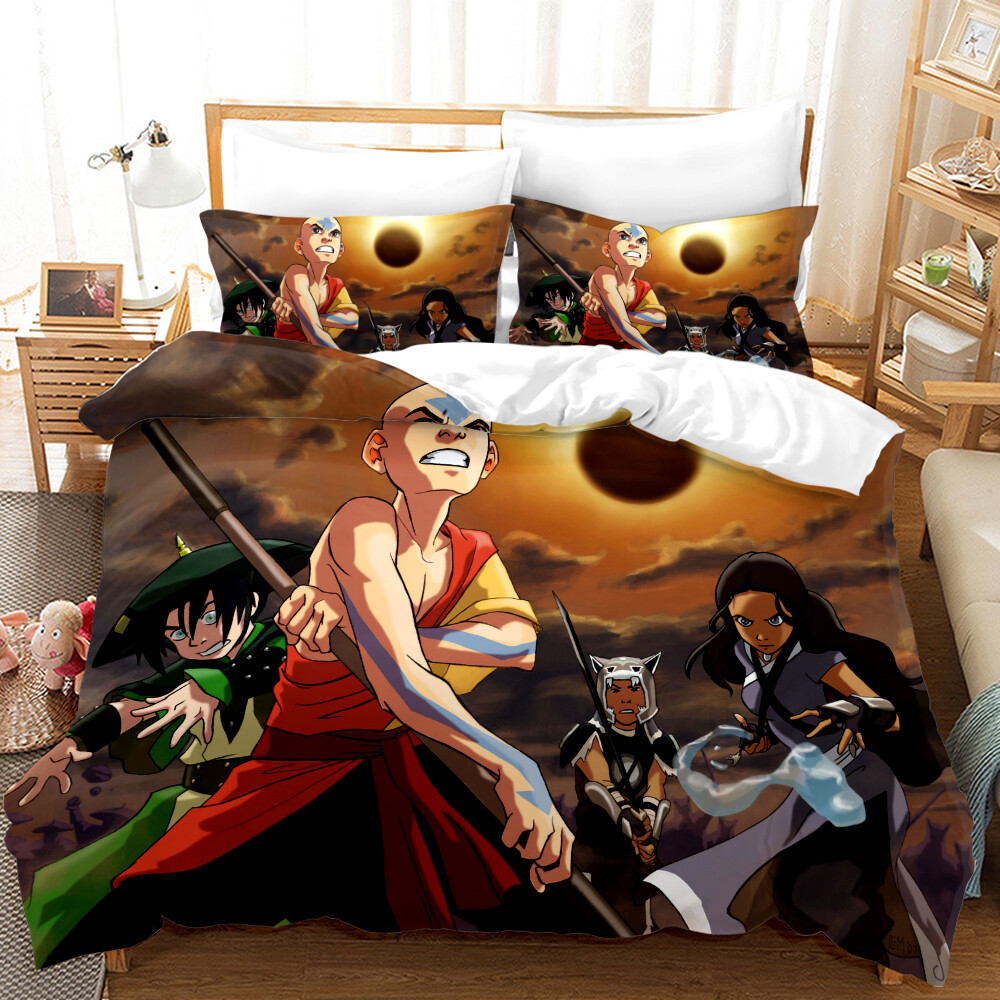 Avatar Anime 3pcs Bedding Set Duvet Cover Comforter Cover Pillowcases ...
