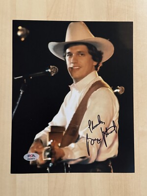 GEORGE STRAIT SIGNED 8x10 PHOTO AUTOGRAPHED LEGENDARY COUNTRY SINGER ...