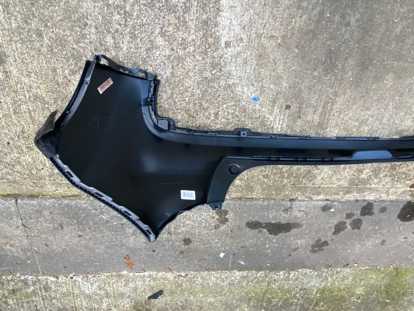 2017 2018 KIA SOUL REAR UPPER EXTERIOR BUMPER COVER BLACK 86611-B2500 ...