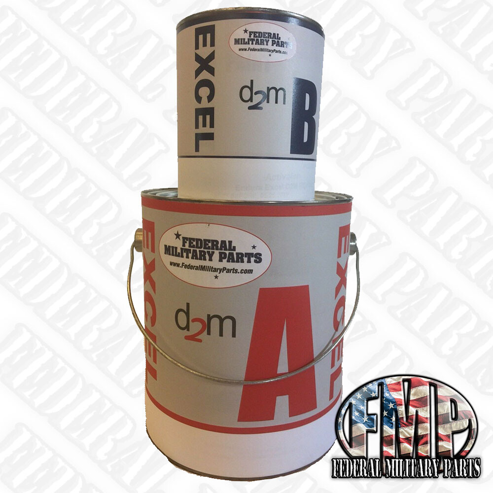 Military Humvee Paint Kit - Nc Green - Tan - 5 Qt - Paint + Reducer ...