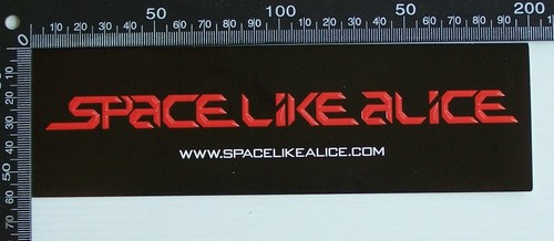 2001 SPACE LIKE ALICE COMPENSATE ALBUM PROMOTIONAL SONY ADVERTISING ...