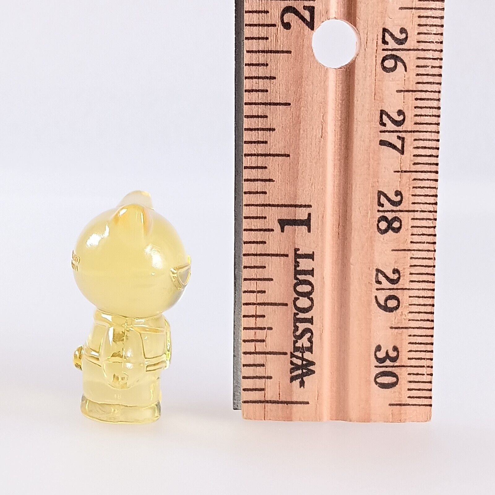 George White Hello Kitty Sanrio Figurine transparente 30e anniversaire ...