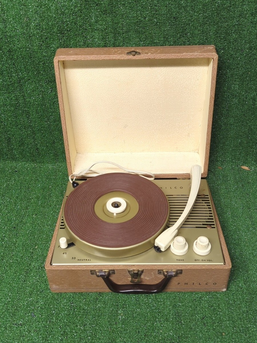 Philco Portable Record Player
