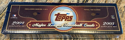 2003 TOPPS BASEBALL COMPLETE FACTORY SEALED HOBBY SET!! 720 CARDS!! | eBay