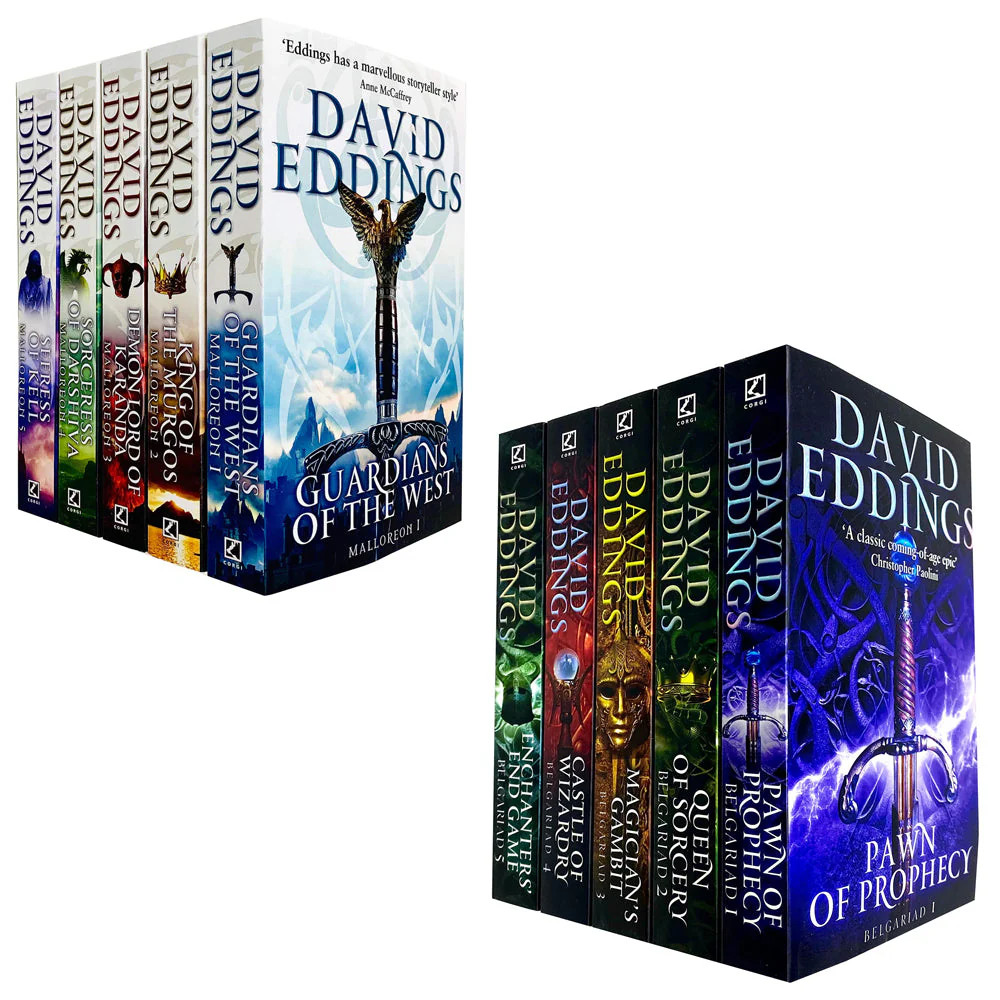 The Belgariad & The Malloreon Series 10 Books Collection Set By David ...