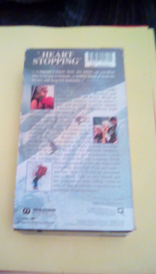 Storm and Sorrow RARE WorldVision 1990 VHS true story snow mountain ...