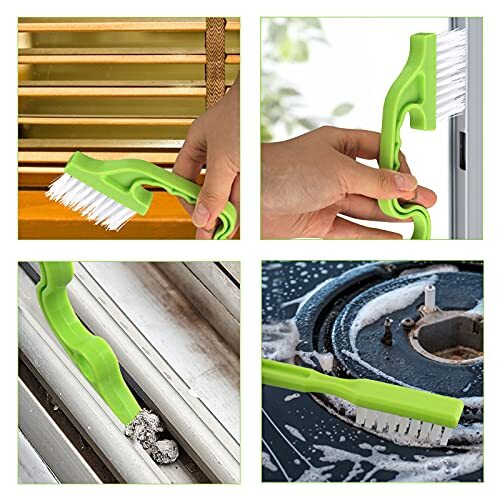 8 Pack Grout Cleaner Brush, Hand-held Groove Gap Cleaning Tools Tile ...