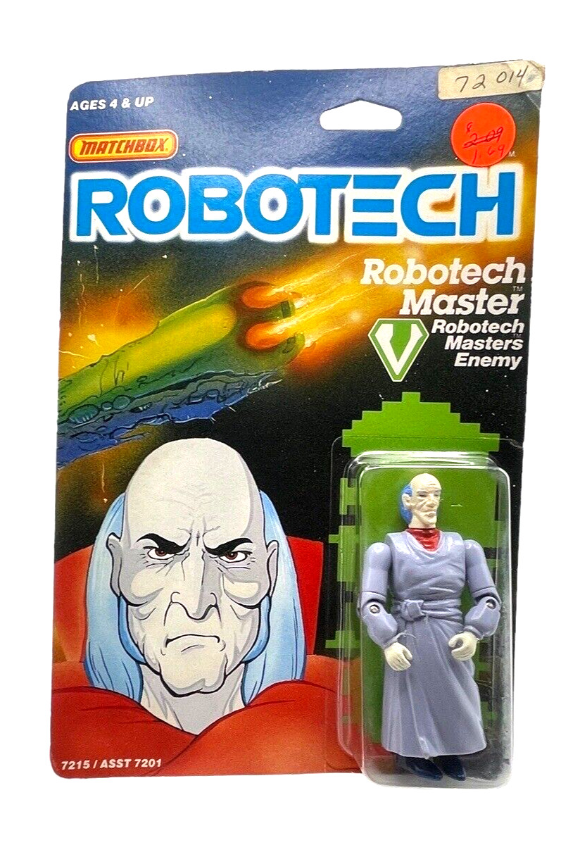 VTG 1985 Matchbox ROBOTECH Master Enemy Action Figure 3.75" Zentraedi ...