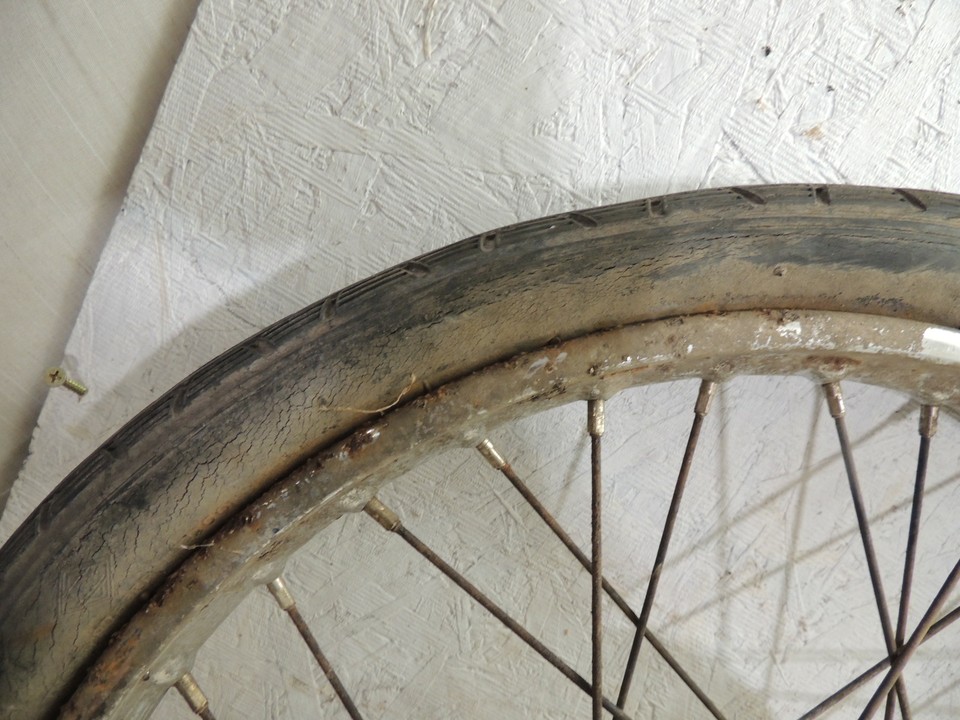 Suzuki Suzy Mokick M30 M31 Front Wheel Assy w/ Hub & Speedo Gear | eBay