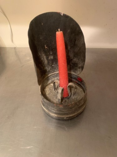 Vintage Metal Hand Held Candle Holder - Bx | eBay