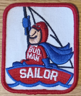 Budweiser BUD MAN Sailor Patch | eBay