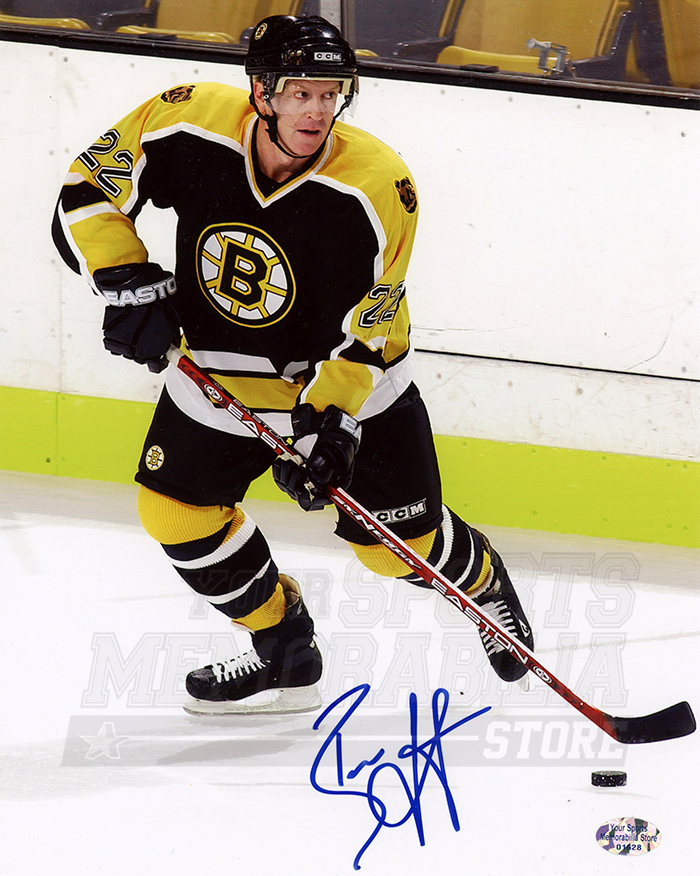 Brian Leetch Boston Bruins Signed Autographed Action 8x10 | eBay