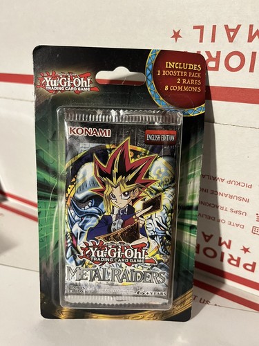 Konami YuGiOh Metal Raiders Booster Blister Pack English Edition 2017 ...