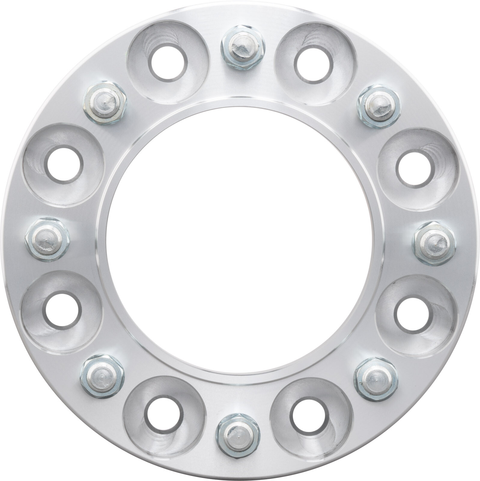 Bobcat Wheel Spacer SET (4) 8 Bolt Hole 2" Spacer - Aluminum 9/16" Skid ...