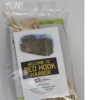 FOS Scale Limited 16 HO Welcome to Red Hook Harbor Building Kit | eBay