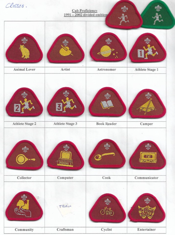 Vintage Cub Scout Proficiency Badges. Up to 50% off with Multi-buy ...