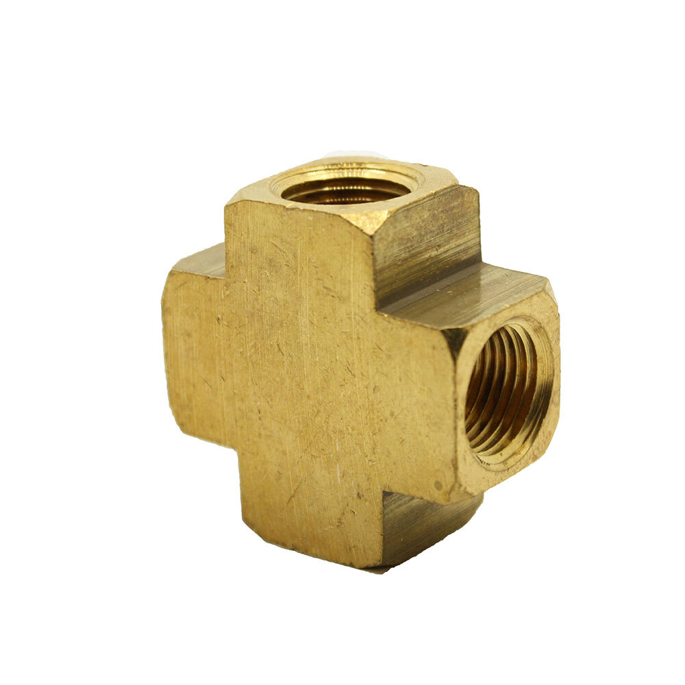 Thrifco 5318004 3/8 Inch Brass Cross Fitting | eBay