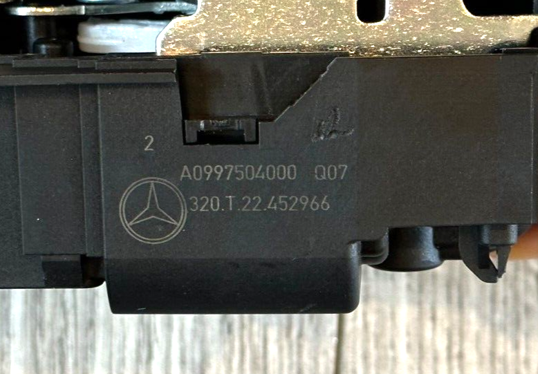 2022 2023 MERCEDES HYBRID C300 REAR LID LATCH LOCK PART# 0997504000 ...