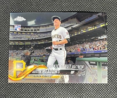 2018 Topps Chrome Update Austin Meadows RC Rookie Debut HMT99 | eBay