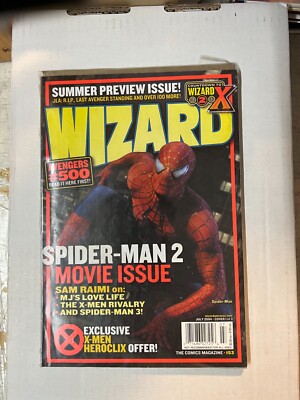 WIZARD Magazine The Guide To Comics #153 July 2004 Cover 1 | Combined ...