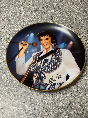 THE PHOENIX Plate-- Remembering Elvis Presley collector's plate #6 Nate ...